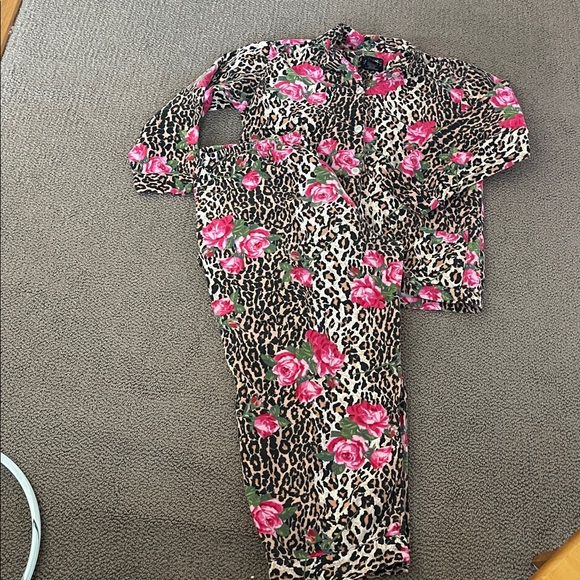 Nick & Nora | Intimates & Sleepwear | Nick Nora Sleepwear Leopard ...